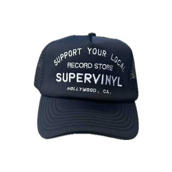 'Support Your Local Record Store' Trucker - SUPERVINYL